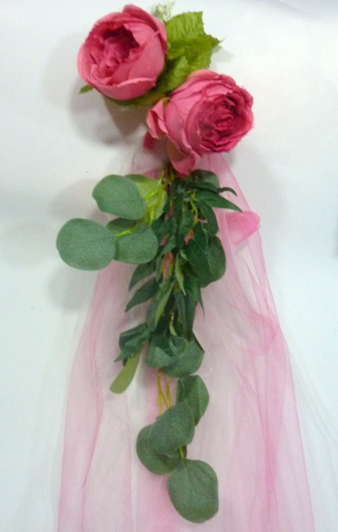 Rose Pew Bows, Wedding Ceremony Decorations - Etsy