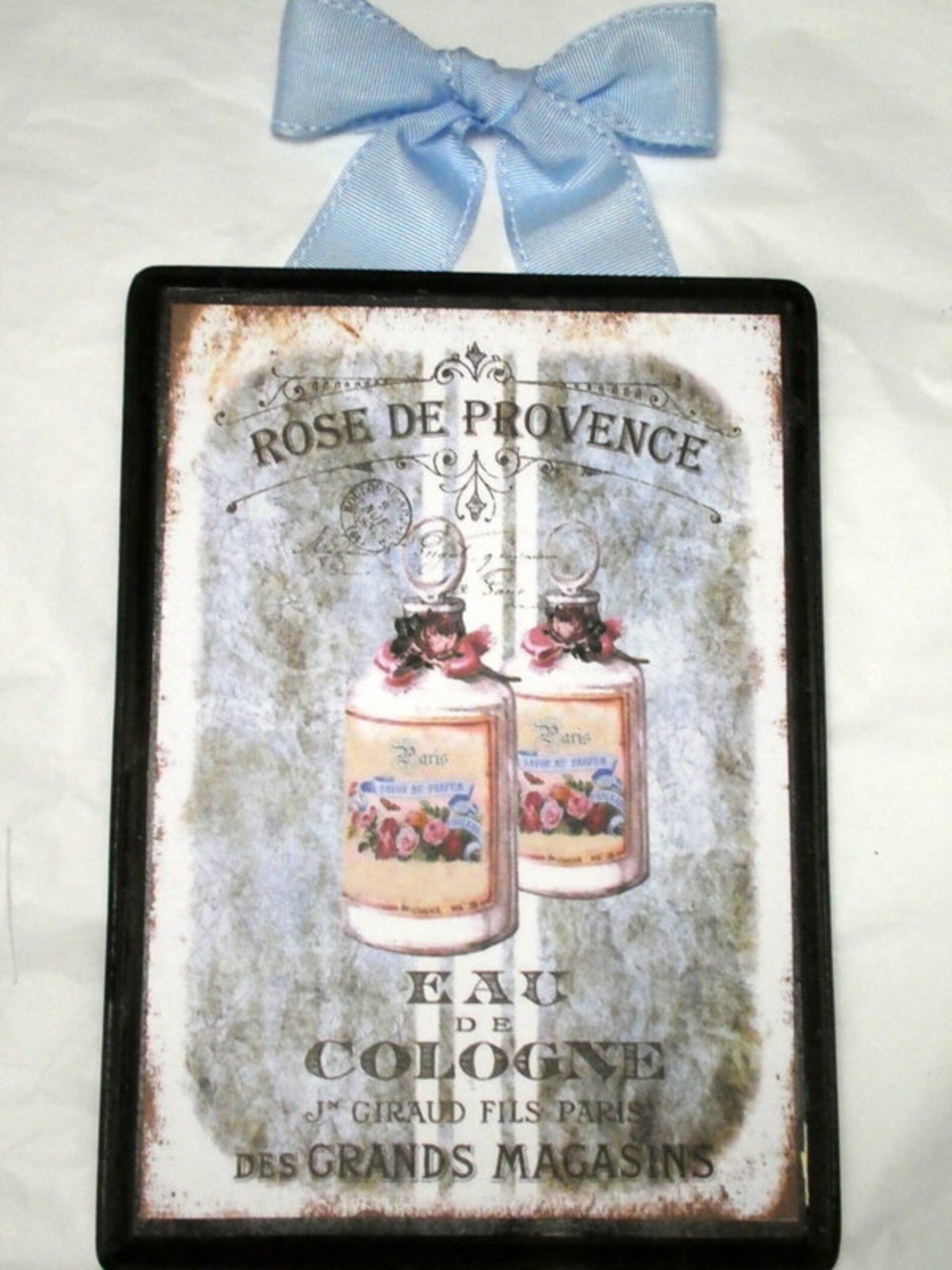 Paris Perfume Signs Wood Plaque With Vintage Paris - Etsy