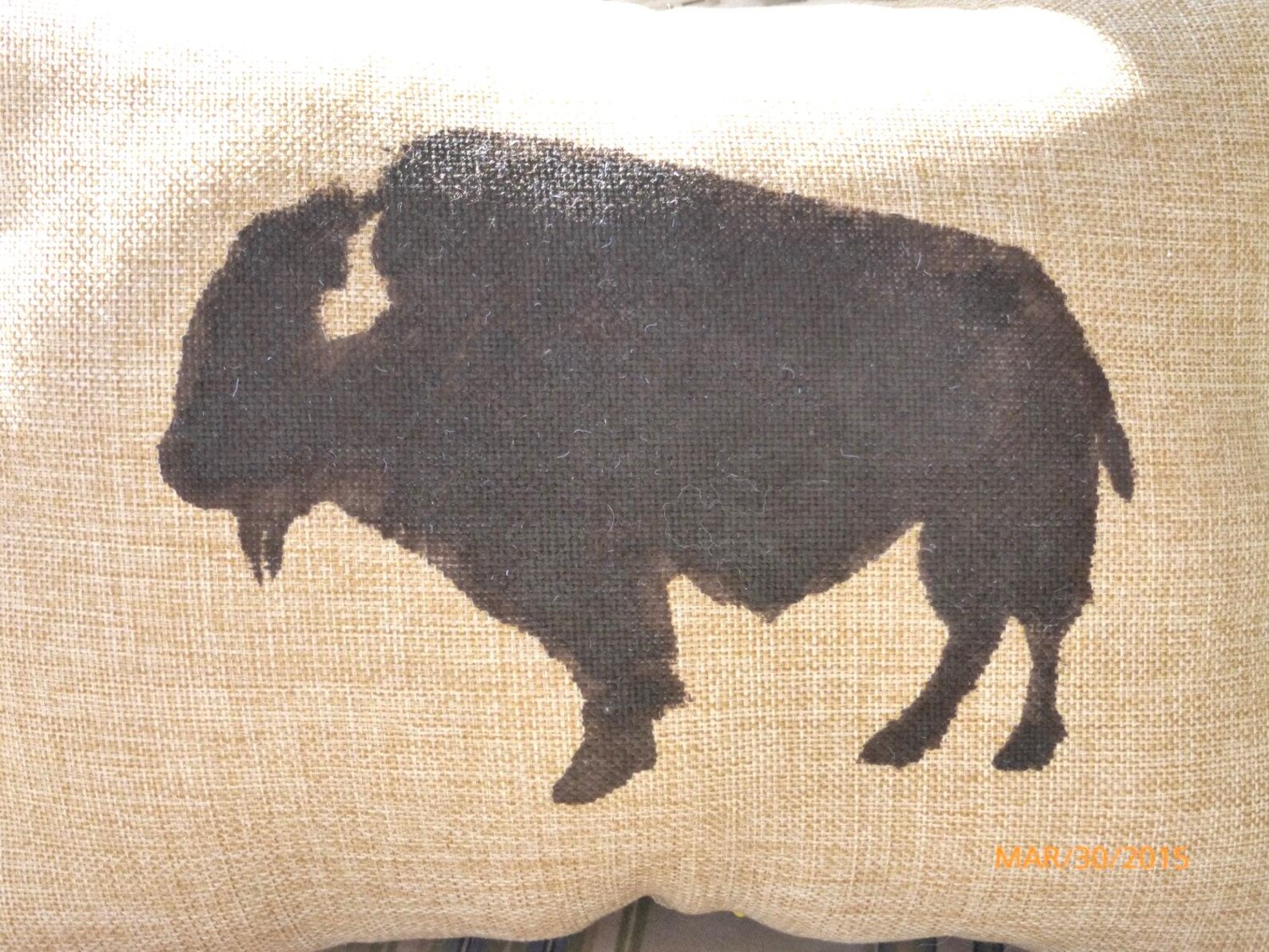 Bison Pillow Cover, Pillows With Buffalo - Etsy