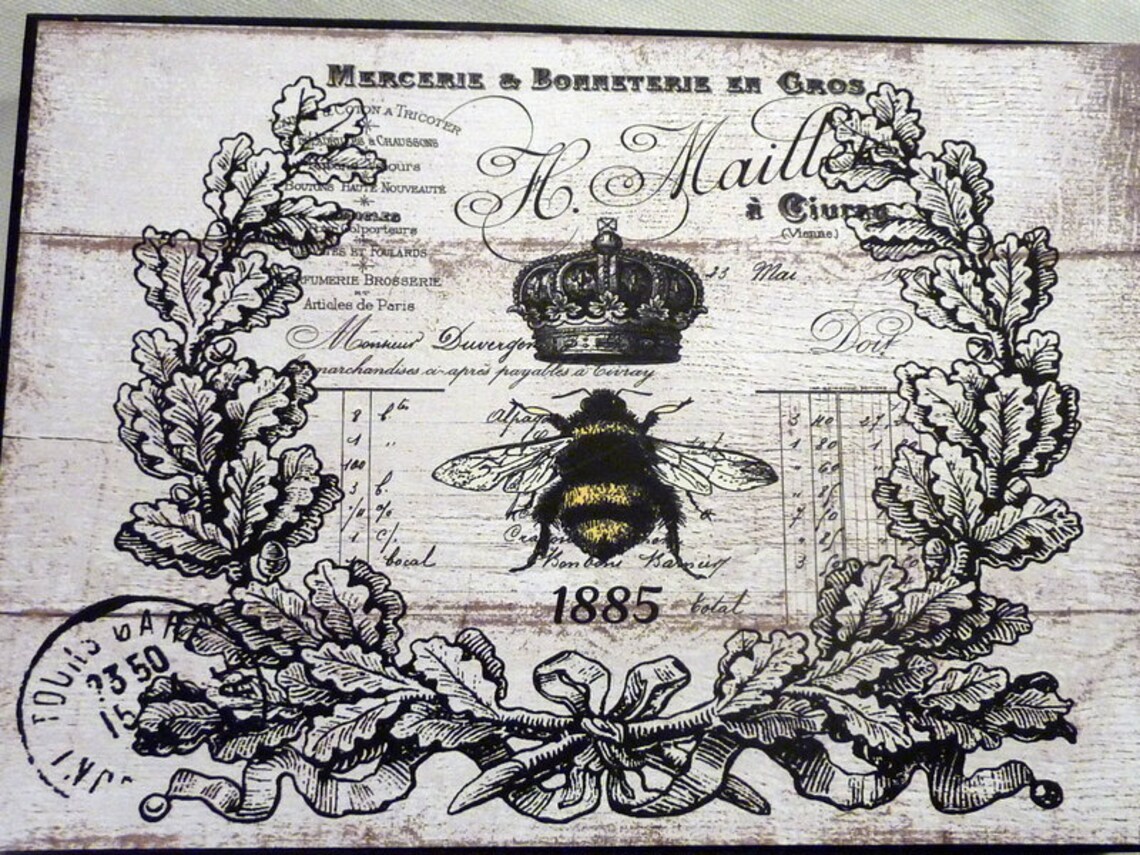 Queen Bee Sign Wood Signs and Shelf Sitter French Country - Etsy
