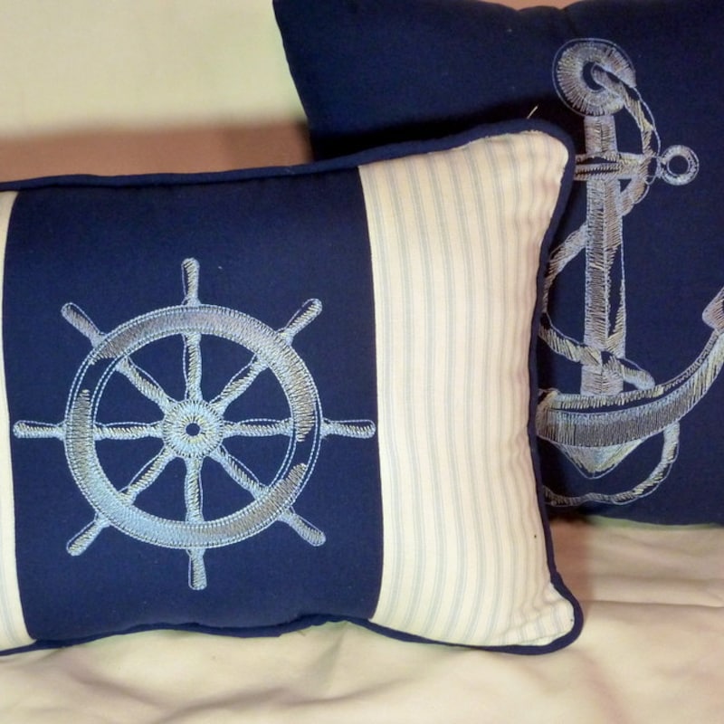 Nautical Pillows - Etsy