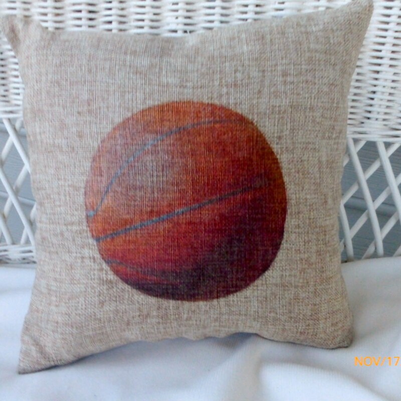 Basketball Pillow - Etsy