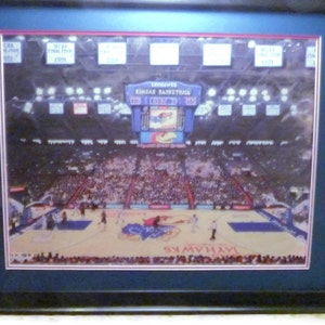 KU Basketball Limited Edition Print, Sports Paintings, Oil Painting - Etsy