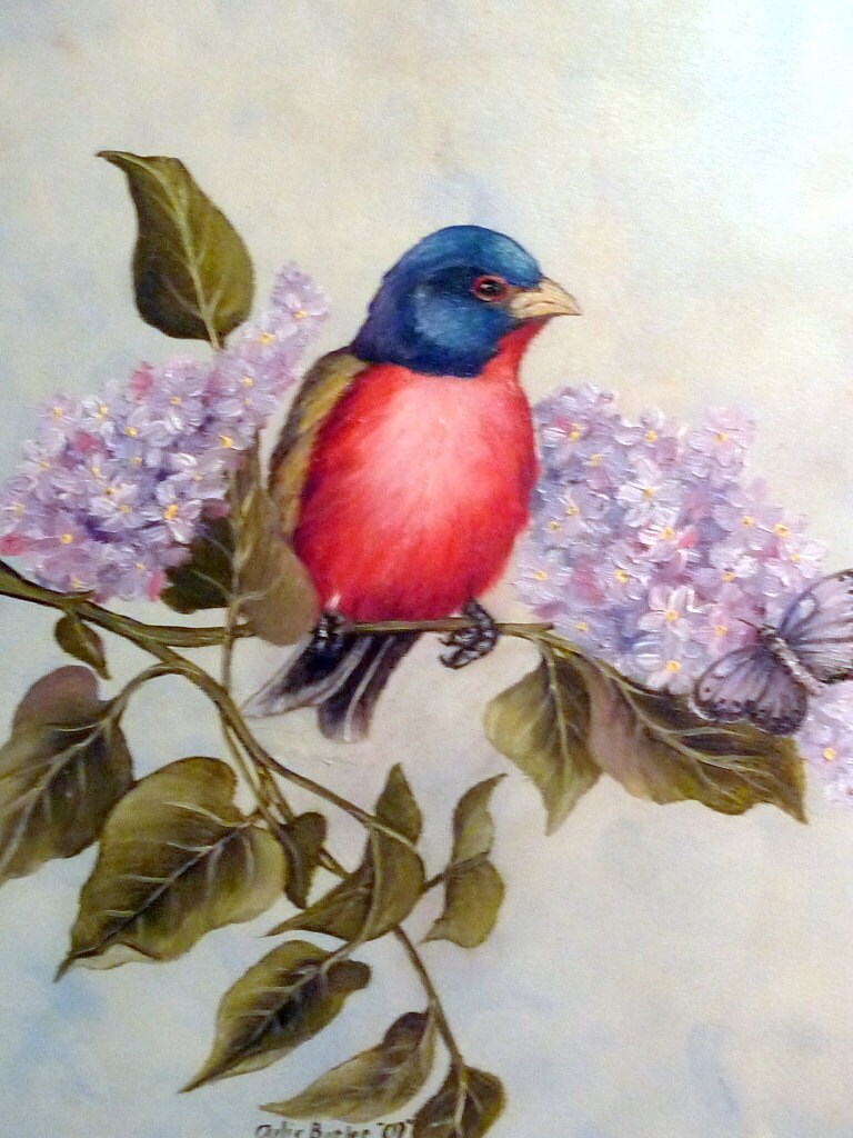 Spring Song Bird Painting Original Oil Painting 11x14 - Etsy