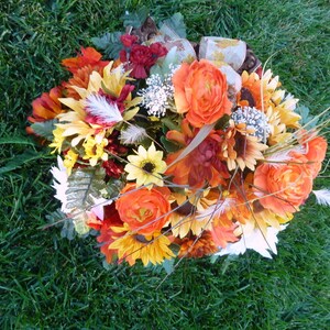 Fall Cemetery Flowers, Grave Decorations for Fall - Etsy