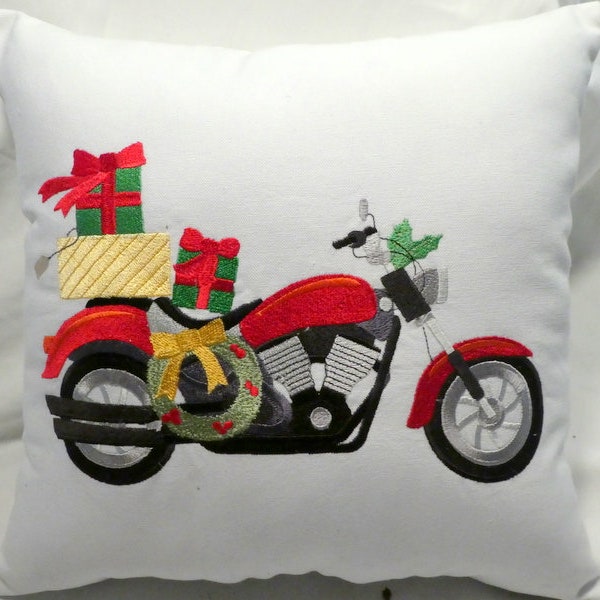 Motorcycle Pillow - Etsy