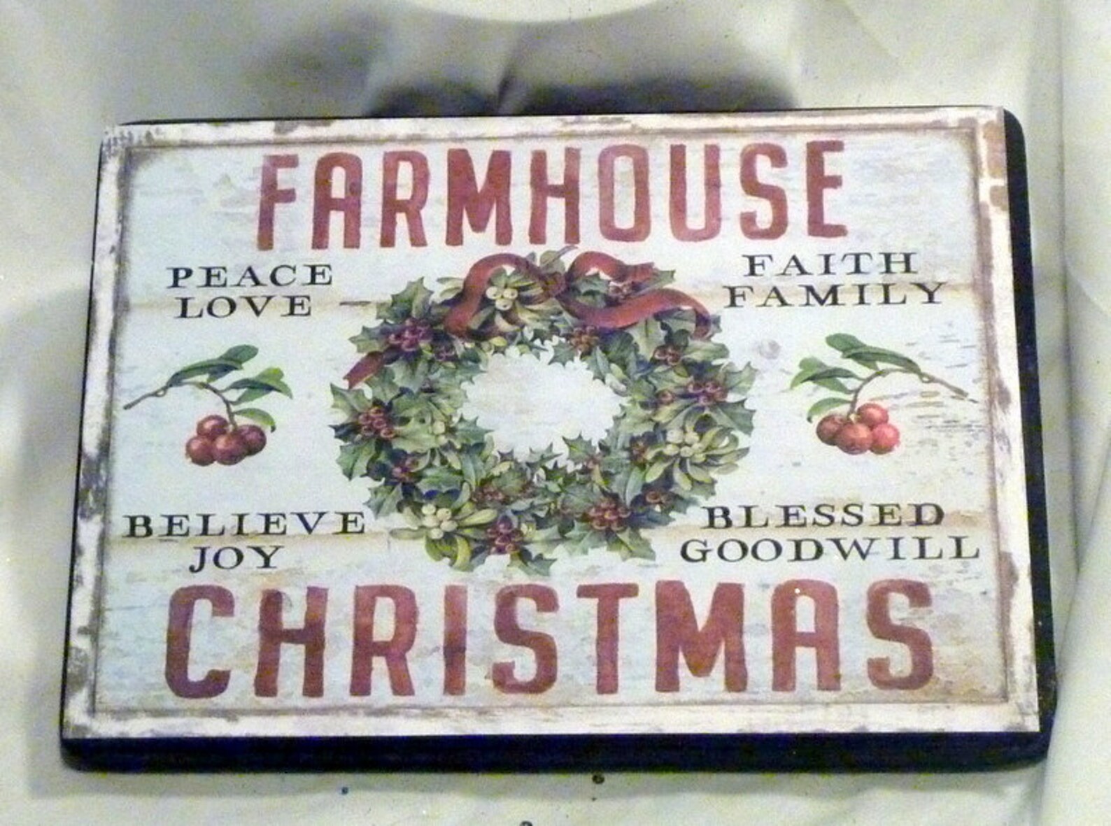 Farmhouse Christmas Sign Wood Christmas Signs Christmas Wall - Etsy