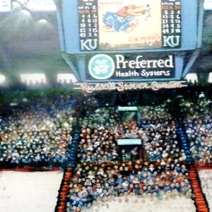 KU Basketball Limited Edition Print, Sports Paintings, Oil Painting - Etsy