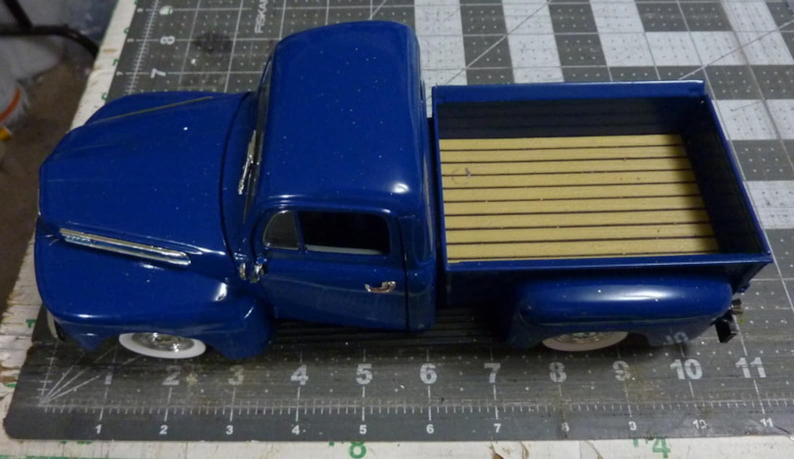 Blue Metal Truck Farmhouse Decorations Farmhouse Truck - Etsy