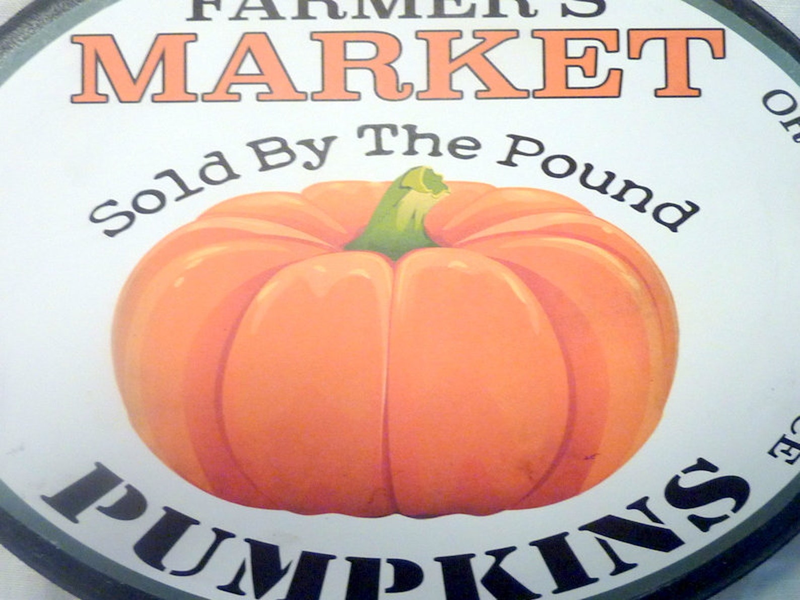 Pumpkin Sign Wood Plaques for Fall Thanksgiving | Etsy