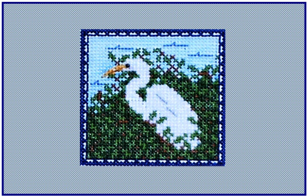 Aquatic Birds - Great Egret - Cross Stitch Chart - PDF Instant Download ...