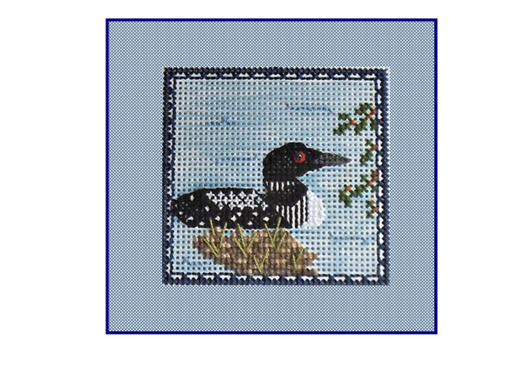 Aquatic Birds - Loon - Cross Stitch Chart - PDF Instant Download File ...