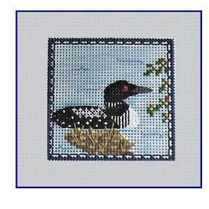 Aquatic Birds - Loon - Cross Stitch Chart - PDF Instant Download File ...