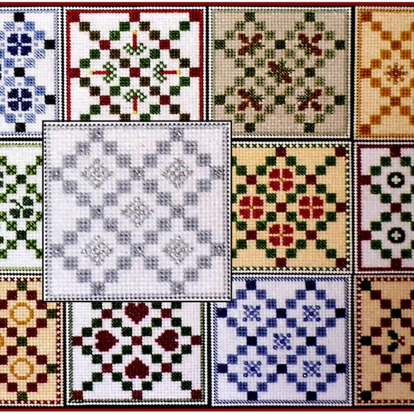 Quilt Cross Stitch - Etsy