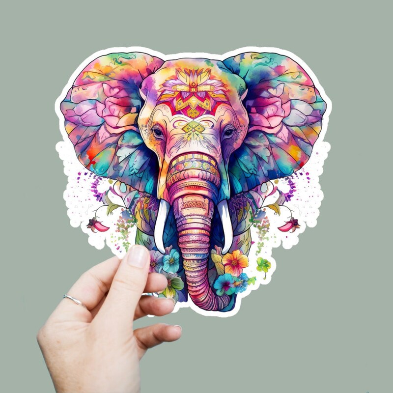 Elephant Decal - Etsy