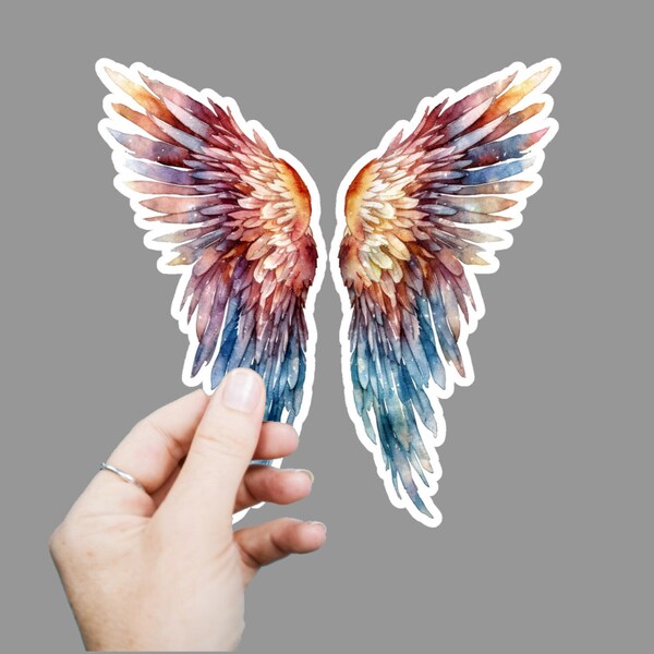 Angel Wings Sticker - Etsy