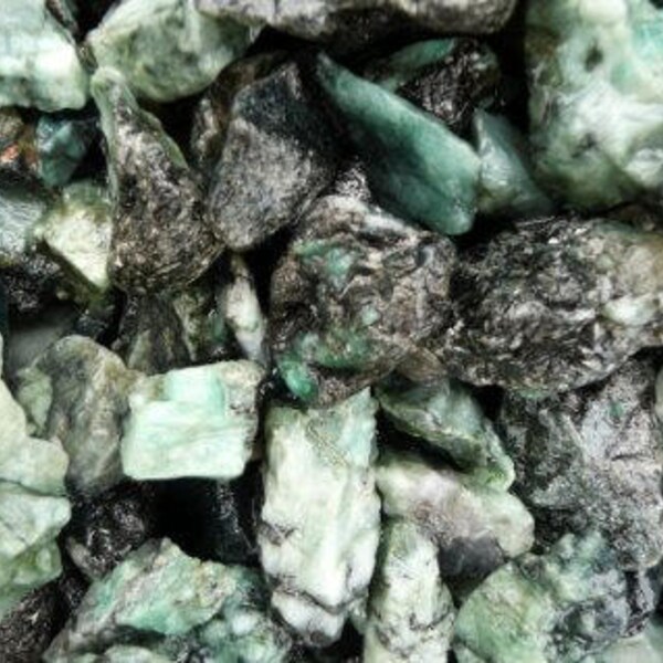Tumbled Emerald - Etsy