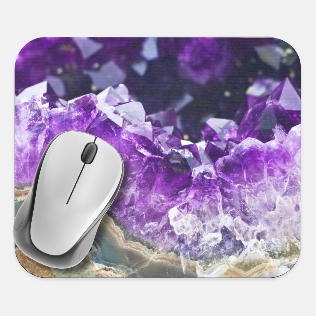 Gemstone Crystals Mouse Pad Gems Mouse Pad Accesorios de - Etsy España