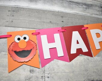 Girl elmo party | Etsy