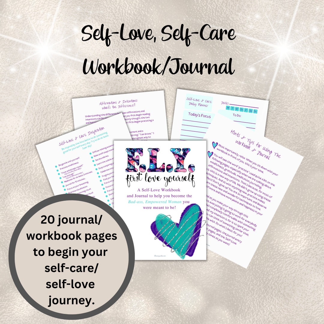 Self-love, Self-care Workbook, Journal, Journal Prompts, Instant ...