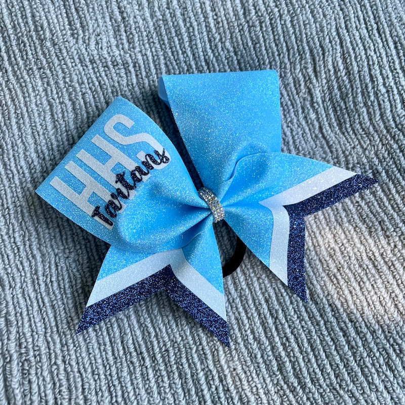 Glitter Cheer Bow - Etsy