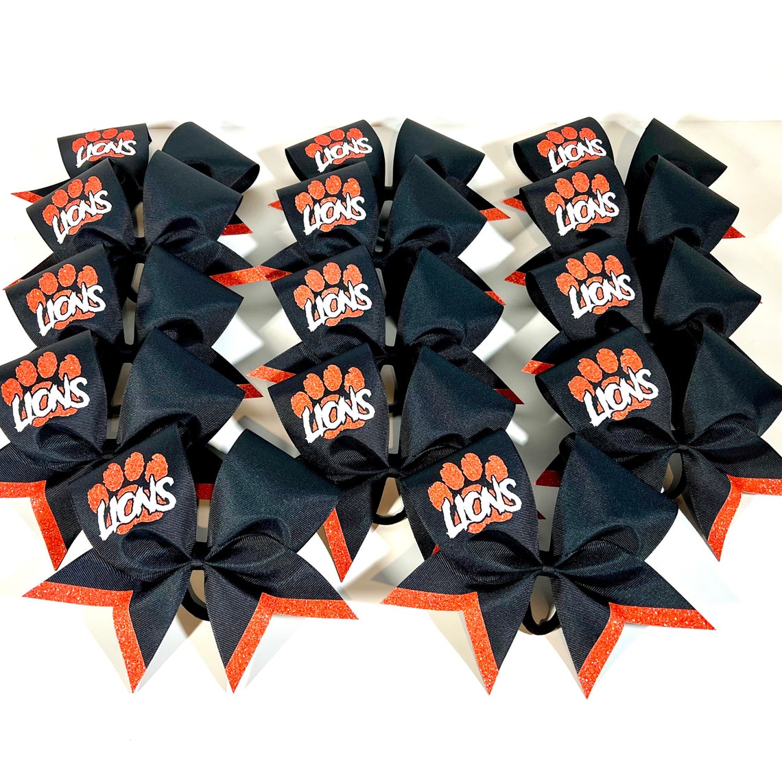 School Spirit Bow High School Cheer Team Bow Custom Hair - Etsy