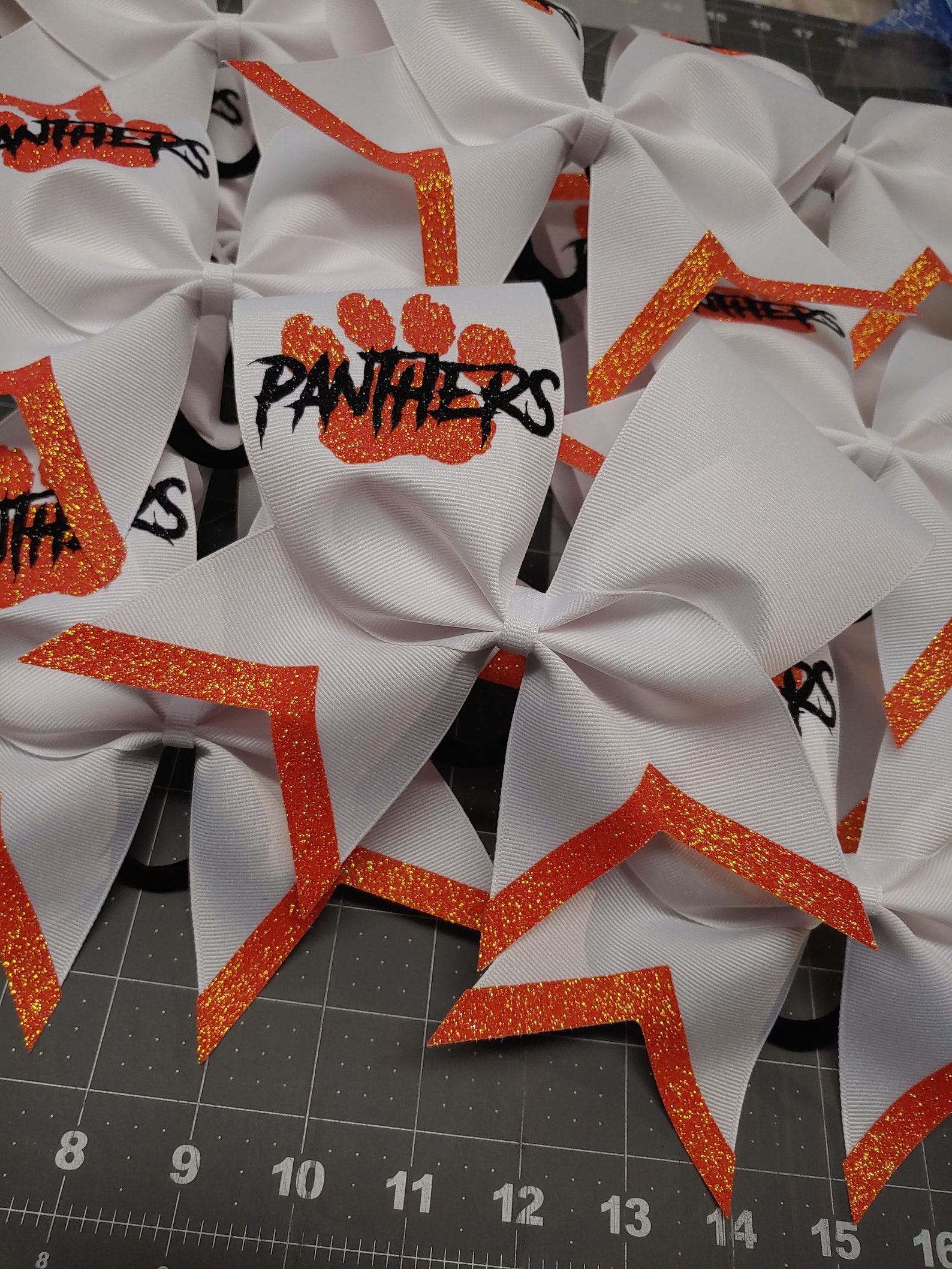 School Spirit Bow - High School Cheer - Team Bow - Custom Hair Bow ...