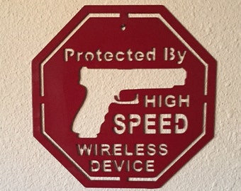 Protected by High Speed Wireless Device - Etsy