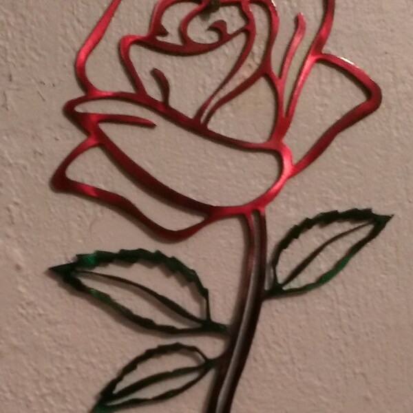 Rose Wall Hanging - Etsy