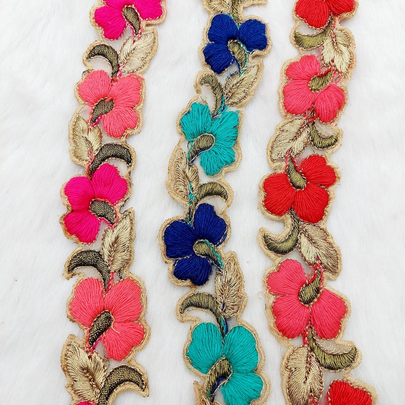 Embroidered Trim - Etsy