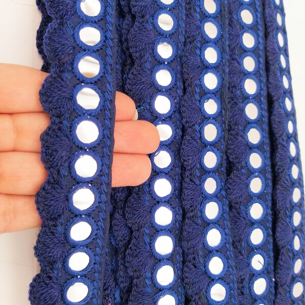 Navy Blue Trim - Etsy