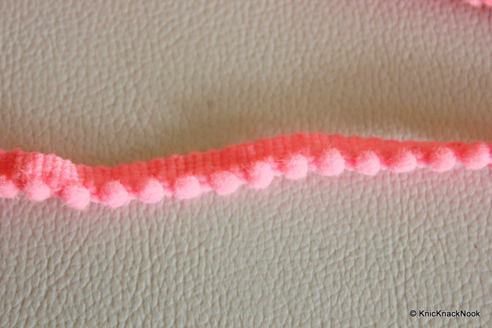 Neon Pink Wool One Yard Lace Trims 10mm Wide - Etsy