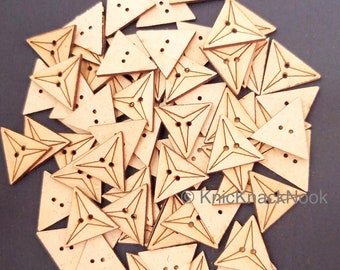 Triangle Buttons - Etsy