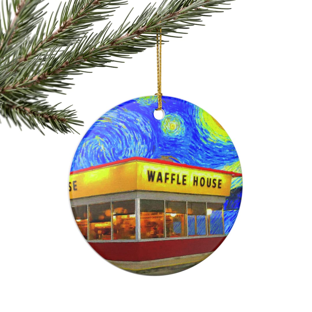 Waffle House Christmas Ornament, Inspired by Henri Matisse, Car Mirror ...