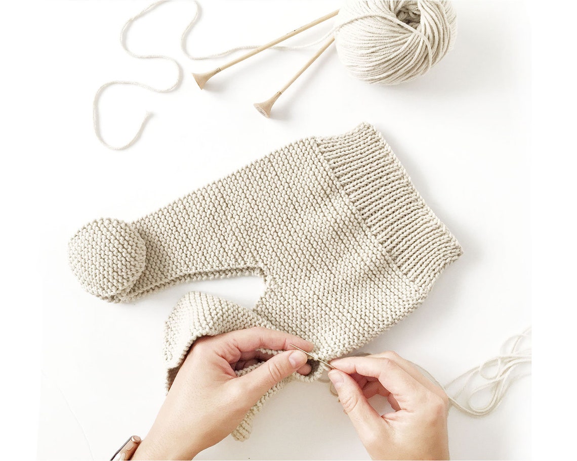 3-sizes - NUR Knitted Baby Set - PDF Knitting Pattern - Etsy