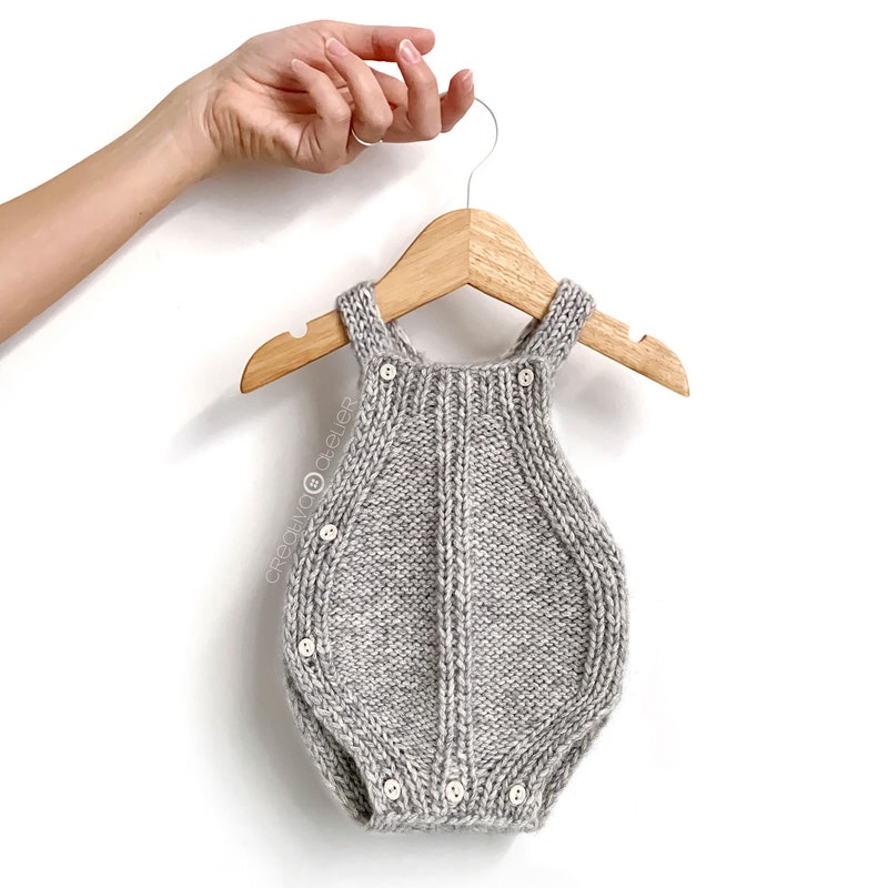 Baby Knit Romper - Etsy
