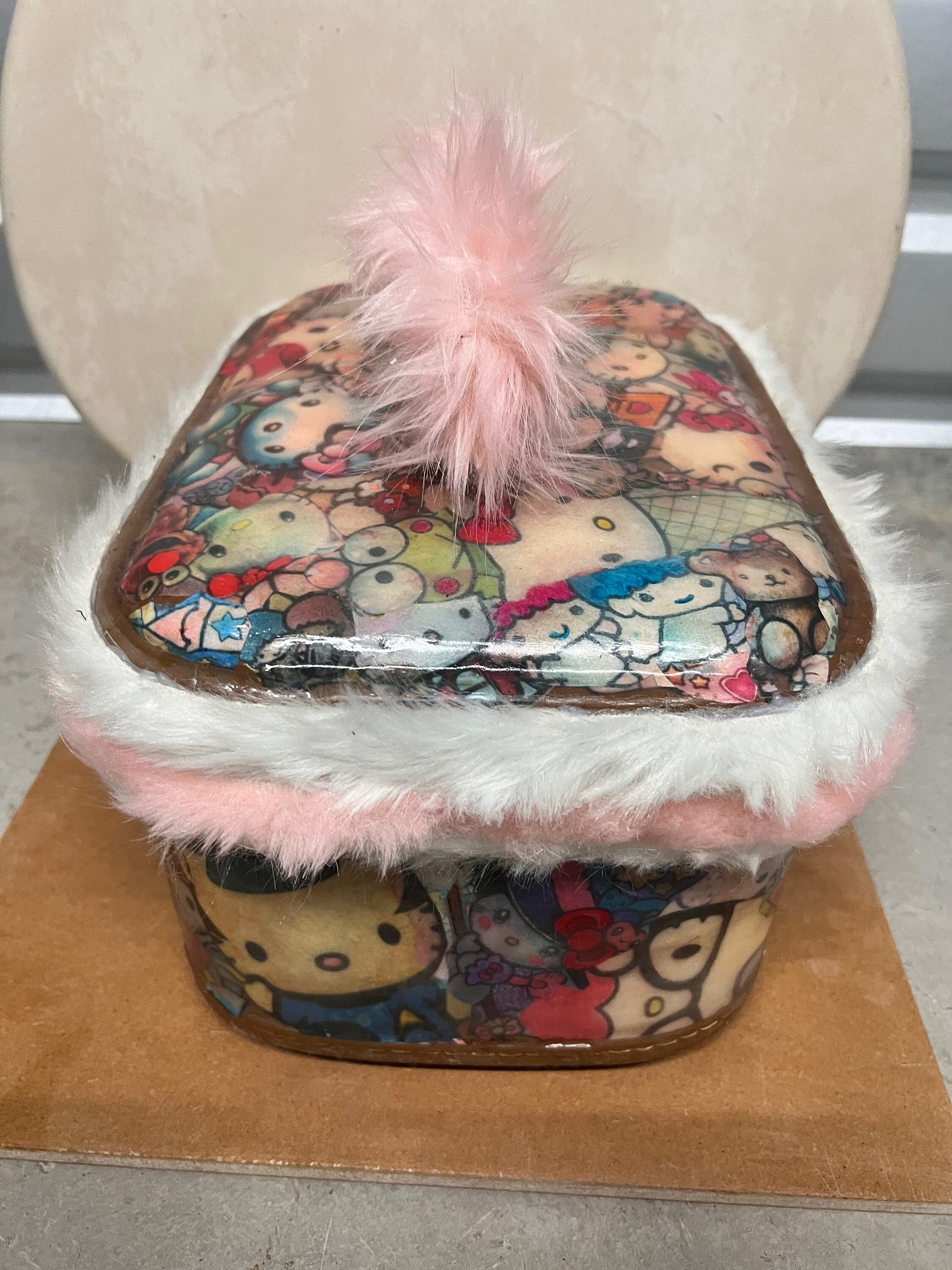 Train Case Upcyled, Kitty Decoupage, Vintage Train Case - Etsy