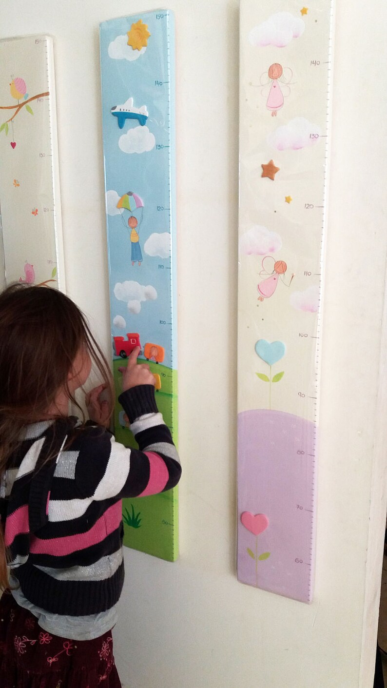 Height Chart Nursery Decor Nursery Decor New Baby boy and | Etsy