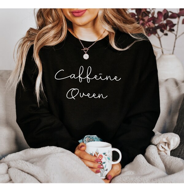 Caffeine Queen Shirt - Etsy