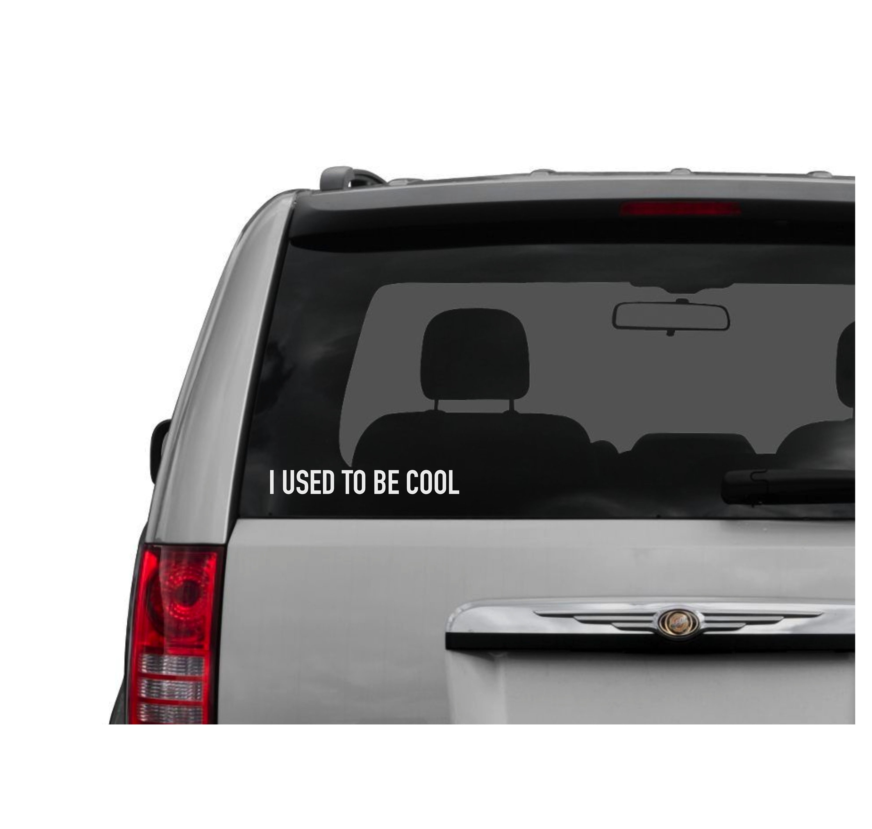 I Used to Be Cool Decal Minivan Decal Soccer Mom Decal I | Etsy