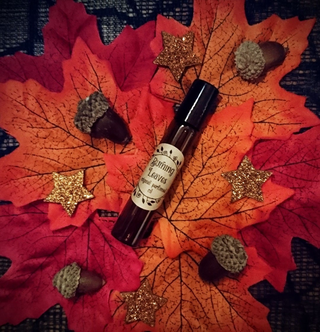 Burning Leaves Original Perfumed Oil - Gothic Autumn Winter Spiced ...