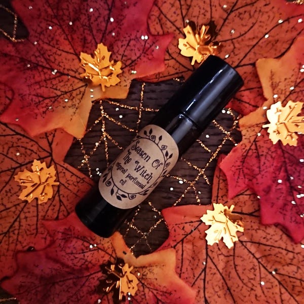 Roll on Witchy Perfume - Etsy UK