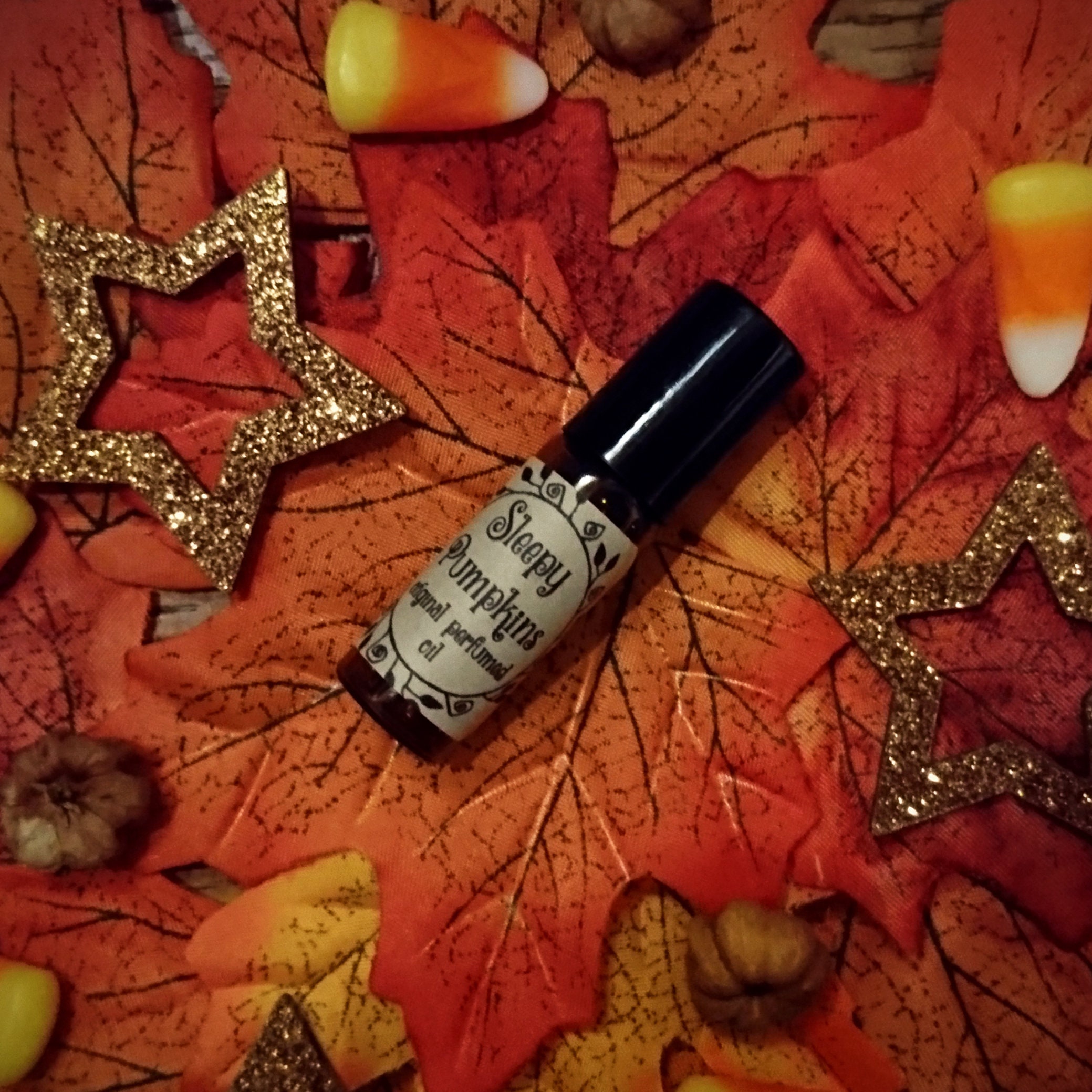 Sleepy Pumpkins Original Perfumed Oil - Sweet Pumpkin Pie Lavender ...