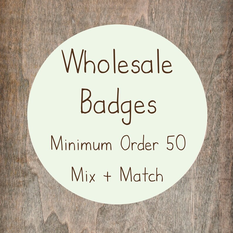 English Cottage Garden Badge Set Pack of 4 Rustic Gardening - Etsy UK