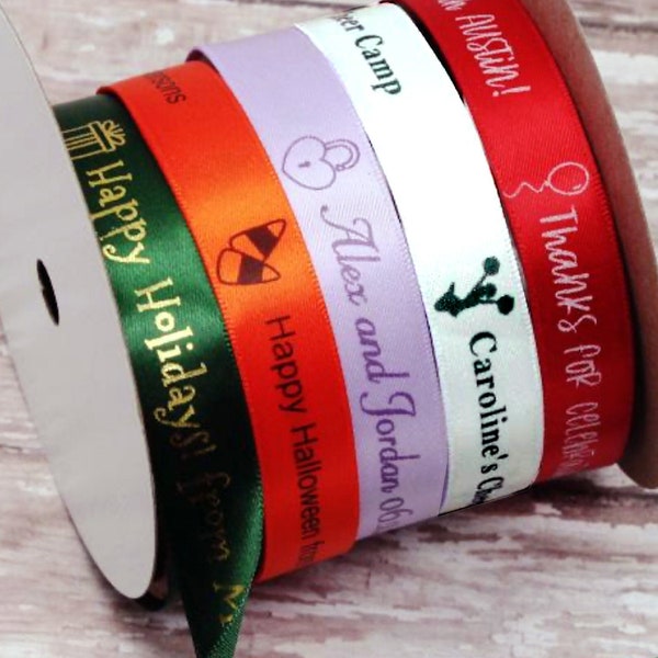Personalized Ribbon - Etsy