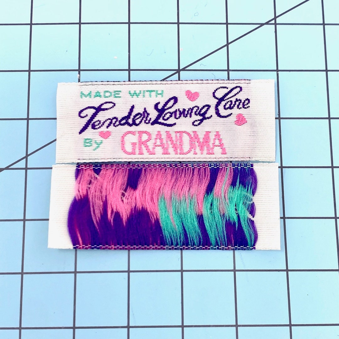 Made With TLC by Grandma Woven Fabric Labels - Set of 10 - Etsy