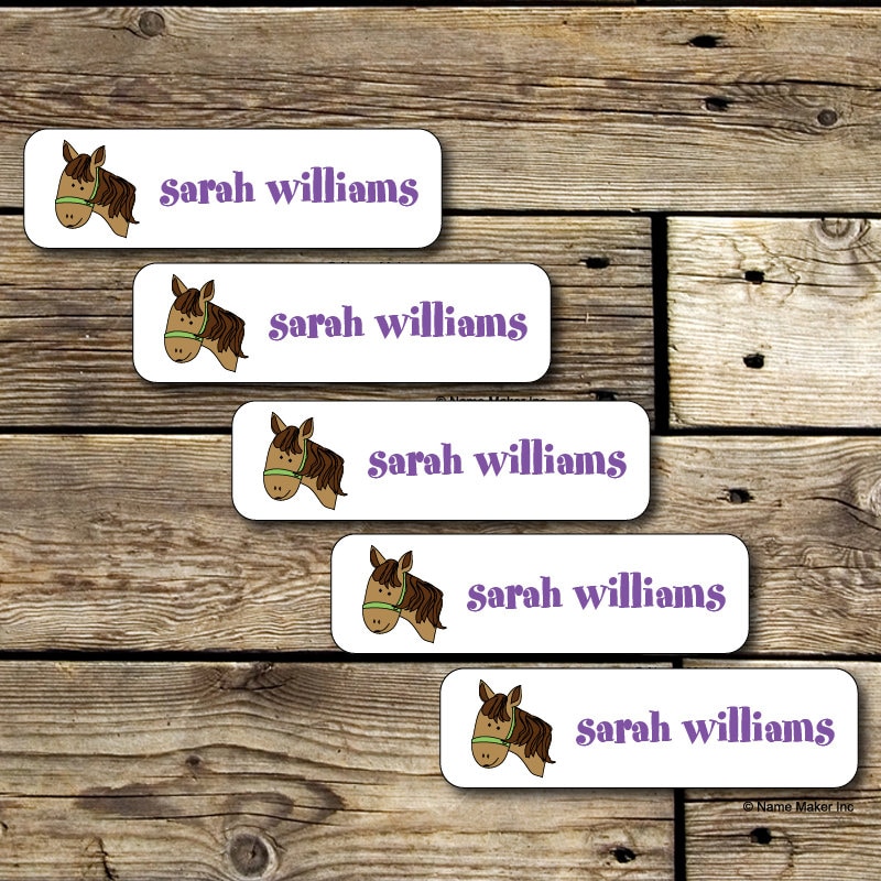 80 School & Summer Camp Labels Waterproof Permanent Durable | Etsy