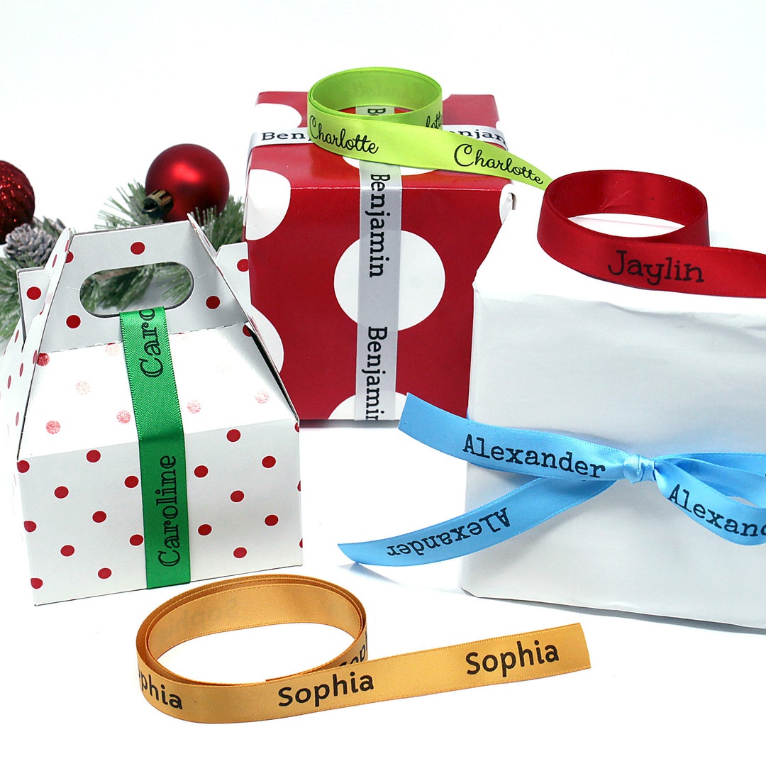 Favor Ribbon Personalized Ribbon, Ribbon With Names, Custom Ribbon ...