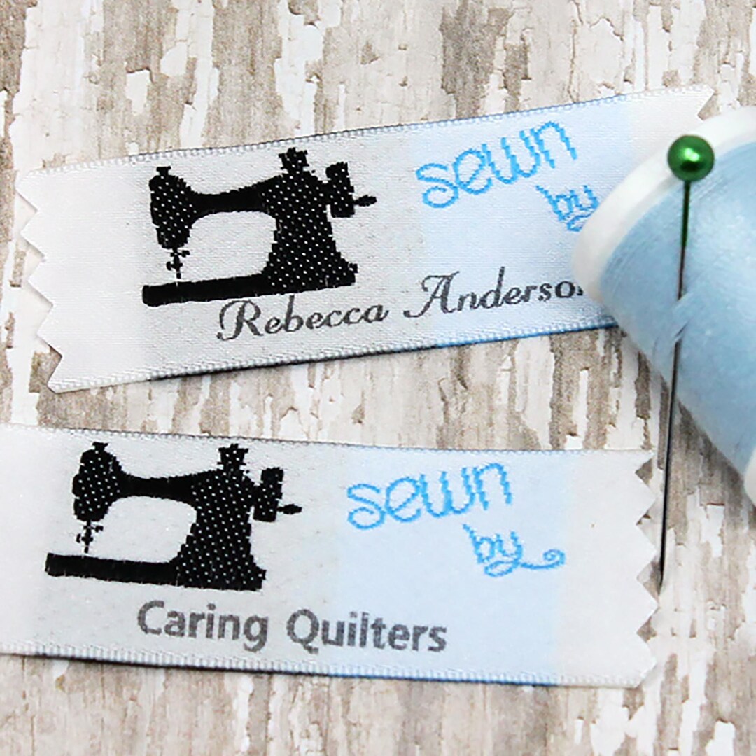 Vintage Sewing Machine Labels, Custom Labels, Woven Labels ...