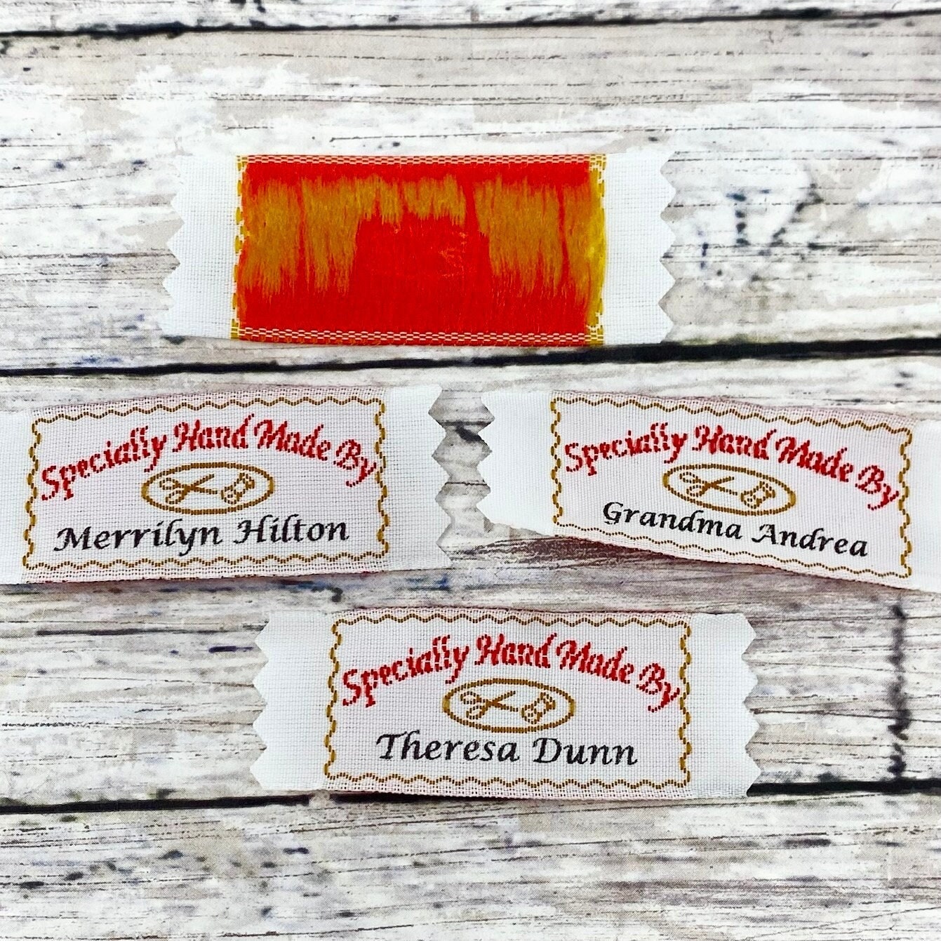 Specially Hand Made by Woven Labels, Fabric Labels, Custom Labels ...